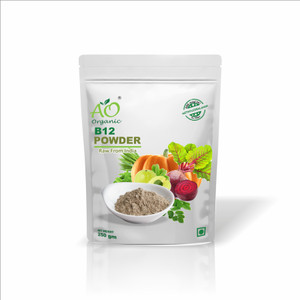 AO ORGANIC AAYUSH ORGANIC Organics Plant Based Vitamin B12 Powder ...