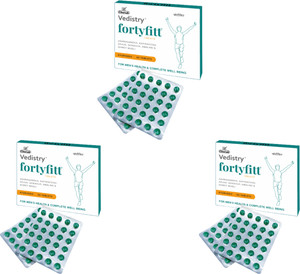 Vedistry Fortyfitt Tablets For Men Immunity, Vitality & Vigour | 6 ...
