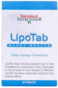Hamdard Lipotab Tablets (60 Tablet) For Help to Manage cholesterol ...