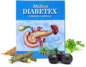 Multani Diabetex Strong Capsule |Ayurvedic Blood Sugar Control Tablets ...