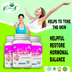 Gileon LikofreeFor Female White water Discharge(likoria)solution 100% ...