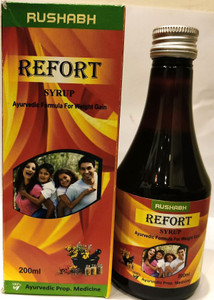 Rushabh Gaharwar REFORT SYRUP , Ayurvedic Formula For Weight Gain ...