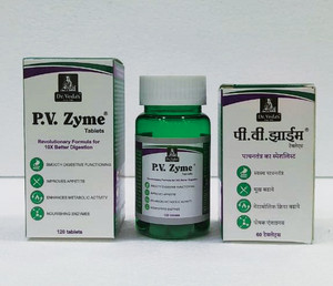 DR. VEDA'S P.V. zyme Tablets Price in India - Buy DR. VEDA'S P.V. zyme ...
