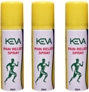 KEVA Pain Relief Spray for Back Pains, Muscle, or Overall Body Pain ...