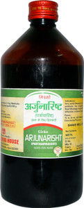 Girko Arjunarisht I Cardiac Tonic I BP & Cholestrol Regulator I 450 ml ...