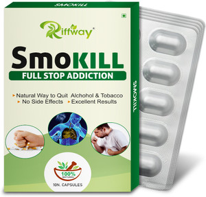 Riffway Smokill Tablet To Detox Lungs Quit Smoking Reduce Toxic ...