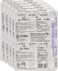 ZANDU K4 Tablet - 30 Tablets Price in India - Buy ZANDU K4 Tablet - 30 ...