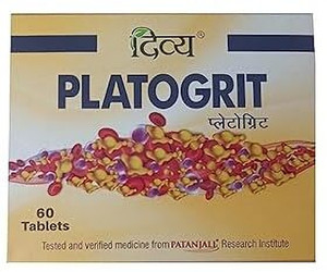 PATANJALI Divya Divya Platogrit, 60 Tablets Price in India - Buy ...