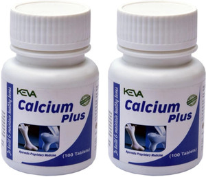 KEVA Calcium Plus Tablets -200 (Tab) Helps to maintain the strong and ...