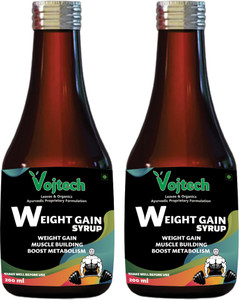Vojtech Weight Gain Syrup For Fast Weight Gain, Daily Muscle Building ...
