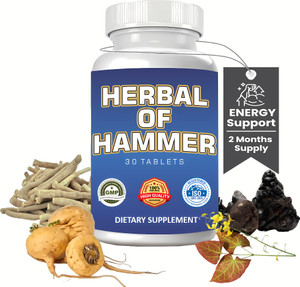 Herbal Of Hammer Daily Supplement Health Wellness Tablet Price in India ...