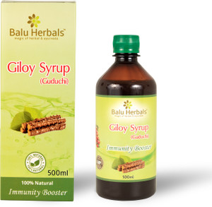 Balu Herbals Giloy Syrup 500ML Price in India - Buy Balu Herbals Giloy ...