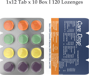 Care Drop Multi Flavour Ayurvedic Lozenges I 120 Tablets Price in India ...