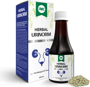 IMC Herbal Urinorm Syrup (200ml) Helps in the Spontaneous Passing of ...