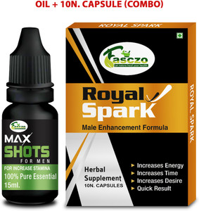 Fasczo Royal Spark Pills Ling Capsule Sex Capsule S-E-X Power Oil For ...