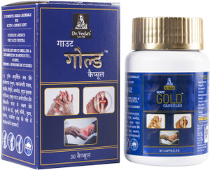 DR. VEDA'S Gout Gold Capsule Ayurvedic 1X30 - Pack Of 1 Price in India ...