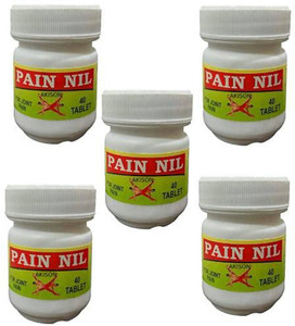 Quickbits Pain Nil Tablets For Joint Pain (5 Bottles x 40 tablets ...
