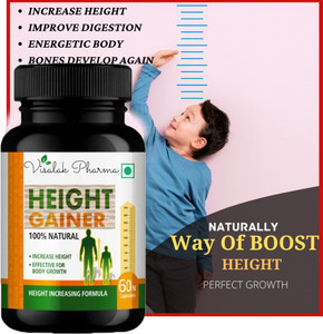 visalak pharma Height Gainer capsule, height gainer supplement, height ...