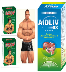 Omni Power Body Extra Health 60 Capsule+ AIDLIV DS Syrup 200 ml All ...