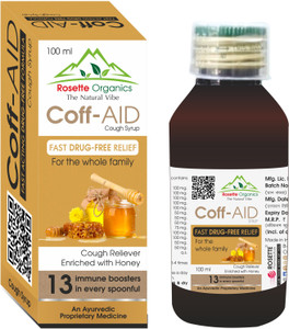 rosette organics COFF-AID AYURVEDIC COUGH SYRUP Price in India - Buy ...