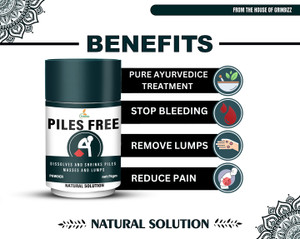 grinbizz Piles Free Powder To Stop Bleeding Piles|Relieving Itching ...