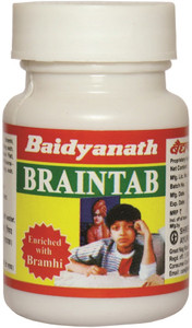 Baidyanath BrainTab Memory Wellness - 50 Tablets Price in India - Buy ...