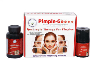 seven sages Pimple Go Cream & Tablets Quadruple Therapy All Skin Types ...