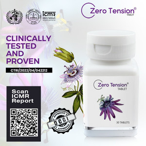 ALNAVEDIC Zero Tension Tablet | Passion Flower, Tagar and Ashwagandha ...