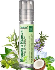 Trusted Herbs Migraine Headache Pain Relief Roll-on Stick Price in ...