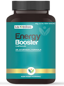La Vedaa Energy Booster Capsule Herbal Multivitamin of Boost, strength ...