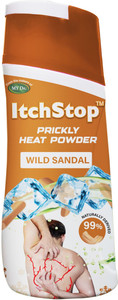 Itchstop Prickly Heat Powder|Cooling,Rashes,Itching,Sunburn|Sweat,Body ...
