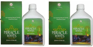 ONLY AYURVED Miracle Roots Syrup 500ML*2 Price in India - Buy ONLY ...