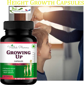 visalak pharma Growing Up Height Improvement Capsules Price in India ...
