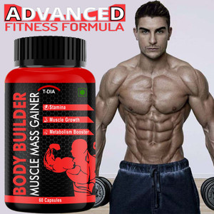 T-DIA Body Builder Capsules, Muscle Gain Capsule, Weight Gain ...