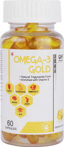 AZTECA HERBAL NATURAL OMEGA-3 GOLD Fish Oil Capsules For Heart,Joints ...