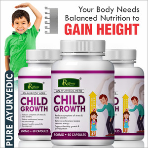 Riffway Child Growth Health Supplement Height Capsule For Development ...