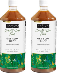 Kapiva Get Slim Juice| Goodness of 12 Ayurvedic Herbs | Weight ...