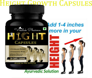 visalak pharma Hight Capsule-Height Growth Ayurvedic tab-lets InCrease ...