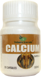 VEDANTRA AYURVEDA CALCIUM Capsules with Vitamin D3,Magnesium,Zinc For ...