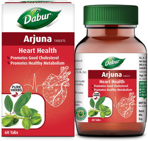 Dabur Arjuna Tablet Heart Health Price in India - Buy Dabur Arjuna ...