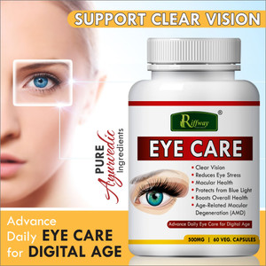 Riffway Eye care Herbal Tablets | Eye Capsule To Reduces Vision ...