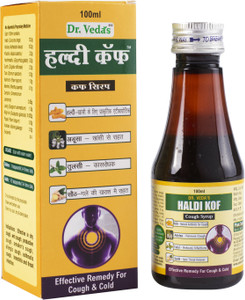 DR. VEDA'S Haldo Kof - Cough Syrup - 100ml - Pack of 1 Price in India ...