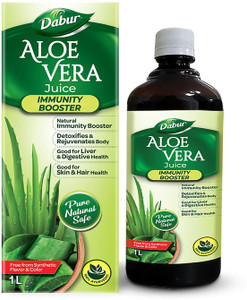 Dabur Aloevera Immunity Booster Juice 1L Price in India - Buy Dabur ...