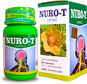 HERBSHD NURO-T CAPSULE | For improved nervine systems Price in India ...