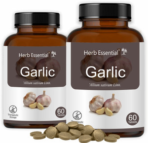 Herb Essential Garlic (Lasuna/Allium Sativum) 500 mg - 60 Price in ...