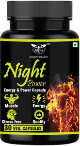 BHARAT HEALTH NIGHT POWER CAPSULE (30 Veg. Capsules) Price in India ...