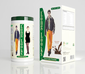 Dharmani's International Long Looks Powder in Chocolate Flavor For Boys ...