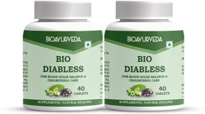 BIOAYURVEDA Bio Diabless Capsule for Blood Sugar Balance and ...