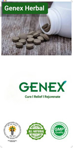 Genex Andrographis paniculata / Kalmegh Extract Tablets 60 Tablets Pack ...