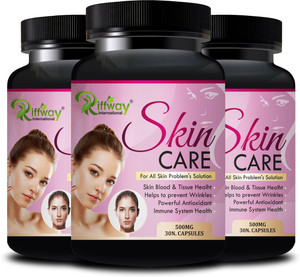 Riffway Glow Ayurvedic Solution | Skin Capsule Prevents Black Spots ...